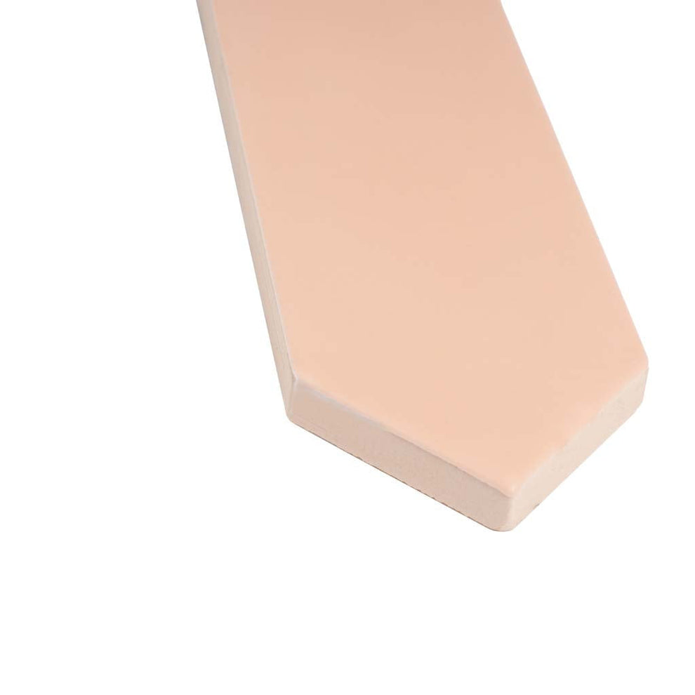Blush Pink 2 x 10 Matte Ceramic Picket Tile – Tiletopia