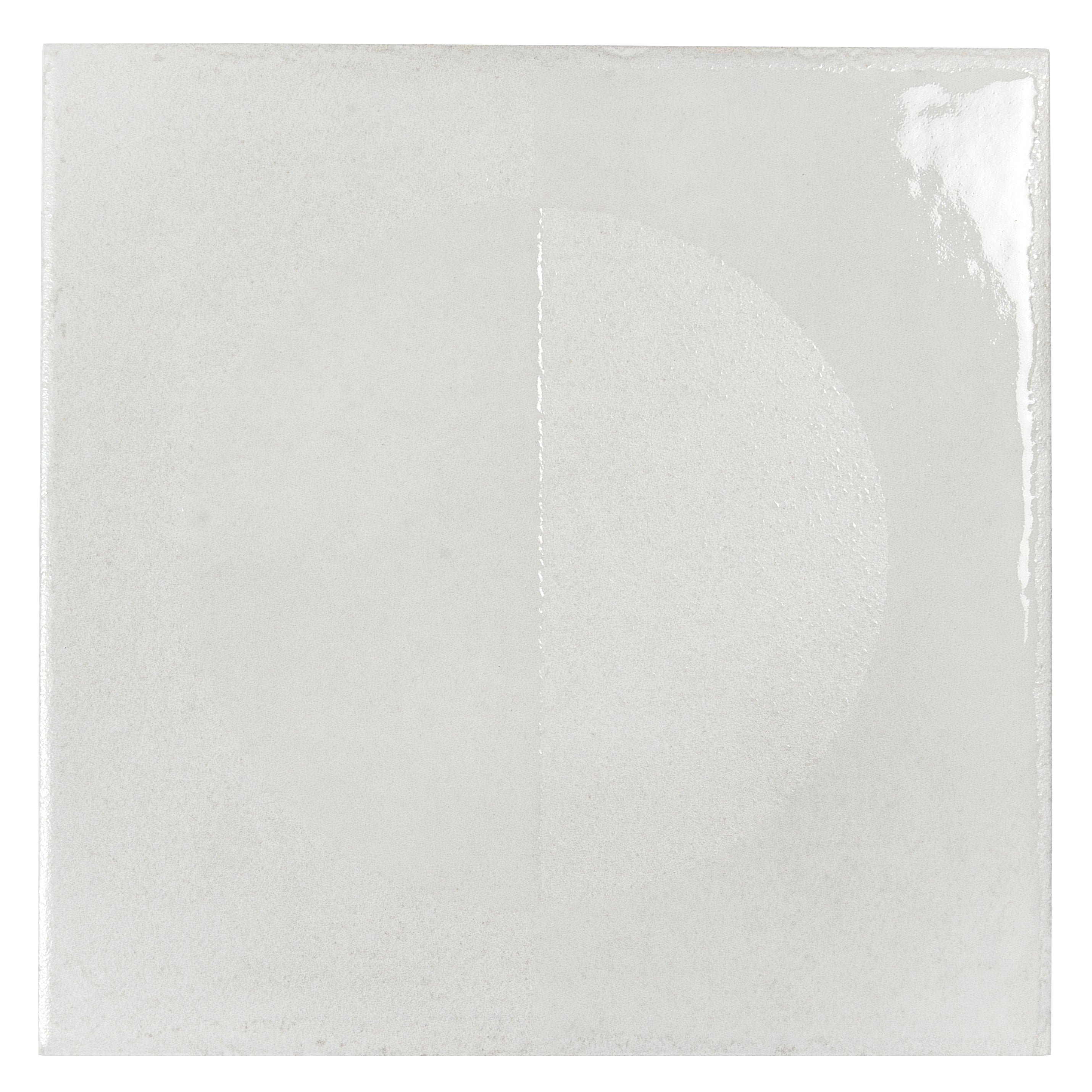 Crisp White 8x8 Matte, Glossy Porcelain Square Motif Tile – Tiletopia