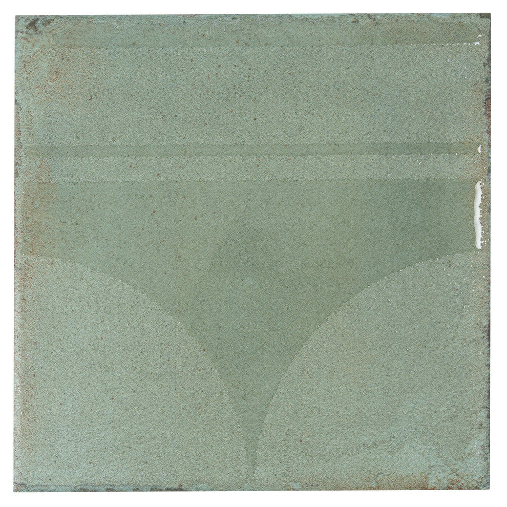Muted Sage Green 8x8 Matte, Glossy Porcelain Square Motif Tile – Tiletopia
