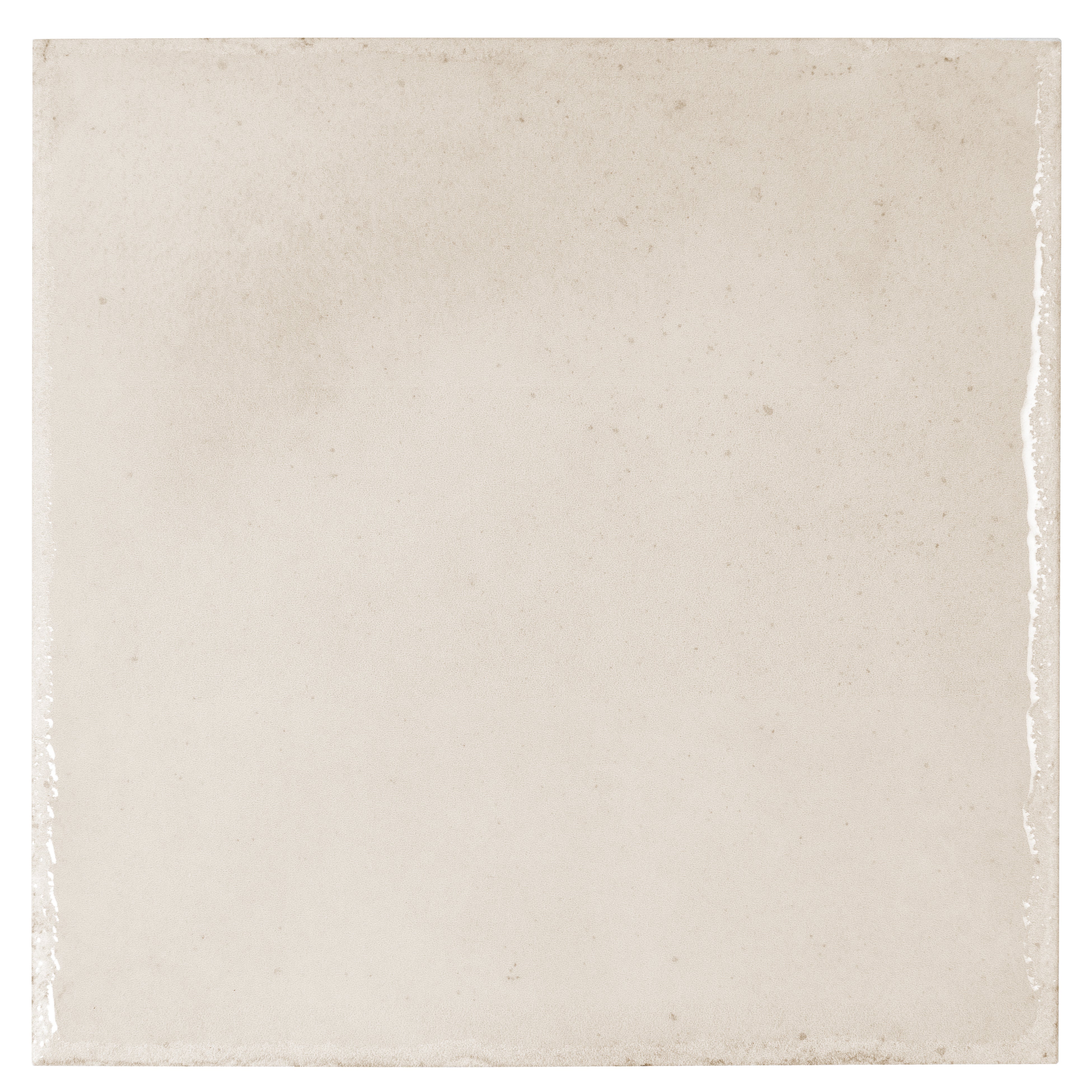 Warm Ivory 8x8 Glossy Porcelain Zellige Square Subway Tile – Tiletopia