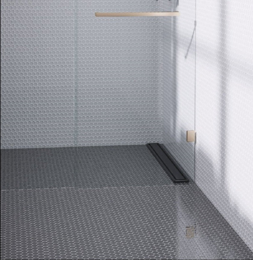 Coin Gray 12 x 12 Glossy Penny Glass Mosaic Tile – Tiletopia